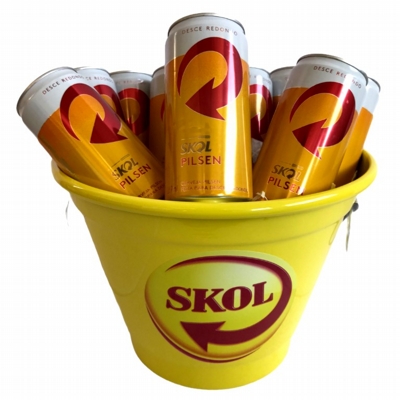 Balde De Cerveja Skoll | Melo Flores